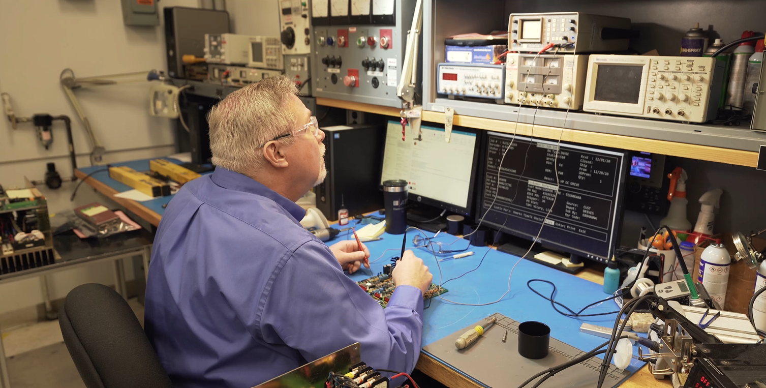 ATS Parts Repair Center Tour - Industrial Drive Repair - Advanced ...