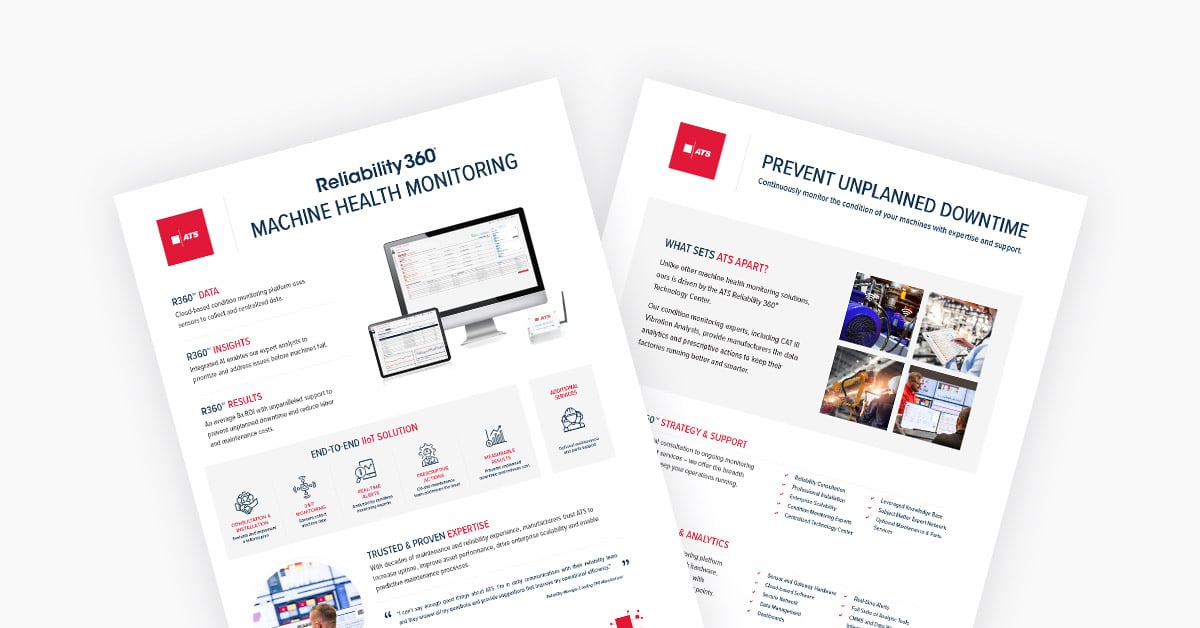 Reliability 360® Machine Health Monitoring | ATS