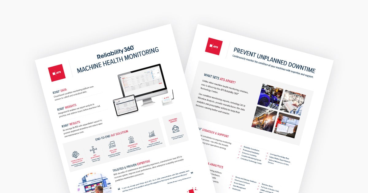 Reliability 360® Machine Health Monitoring | ATS